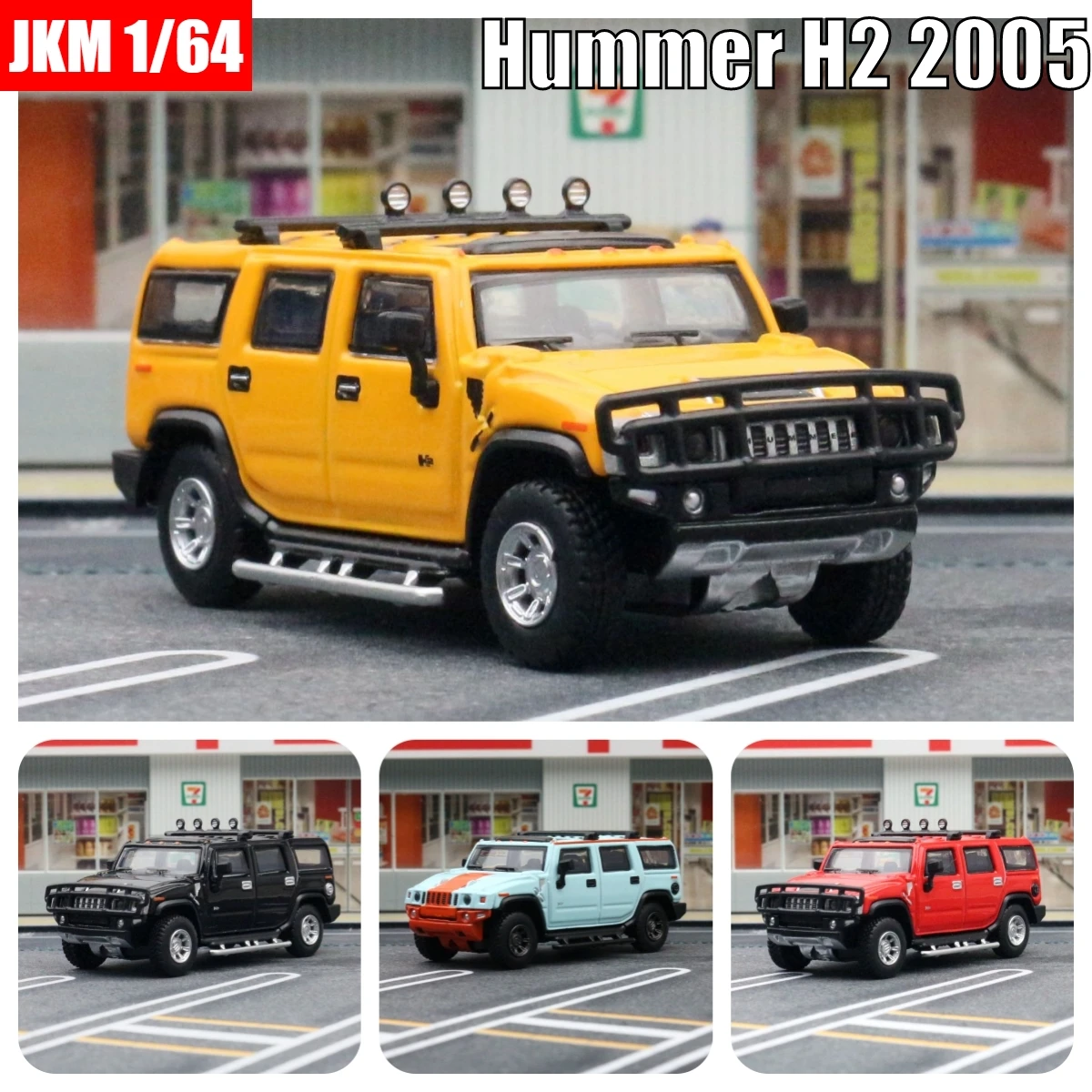 Modelo-en-miniatura-Hummer-H2-1-64-JKM-1-64-Premium-SUV-Sport-Toy-Car ...