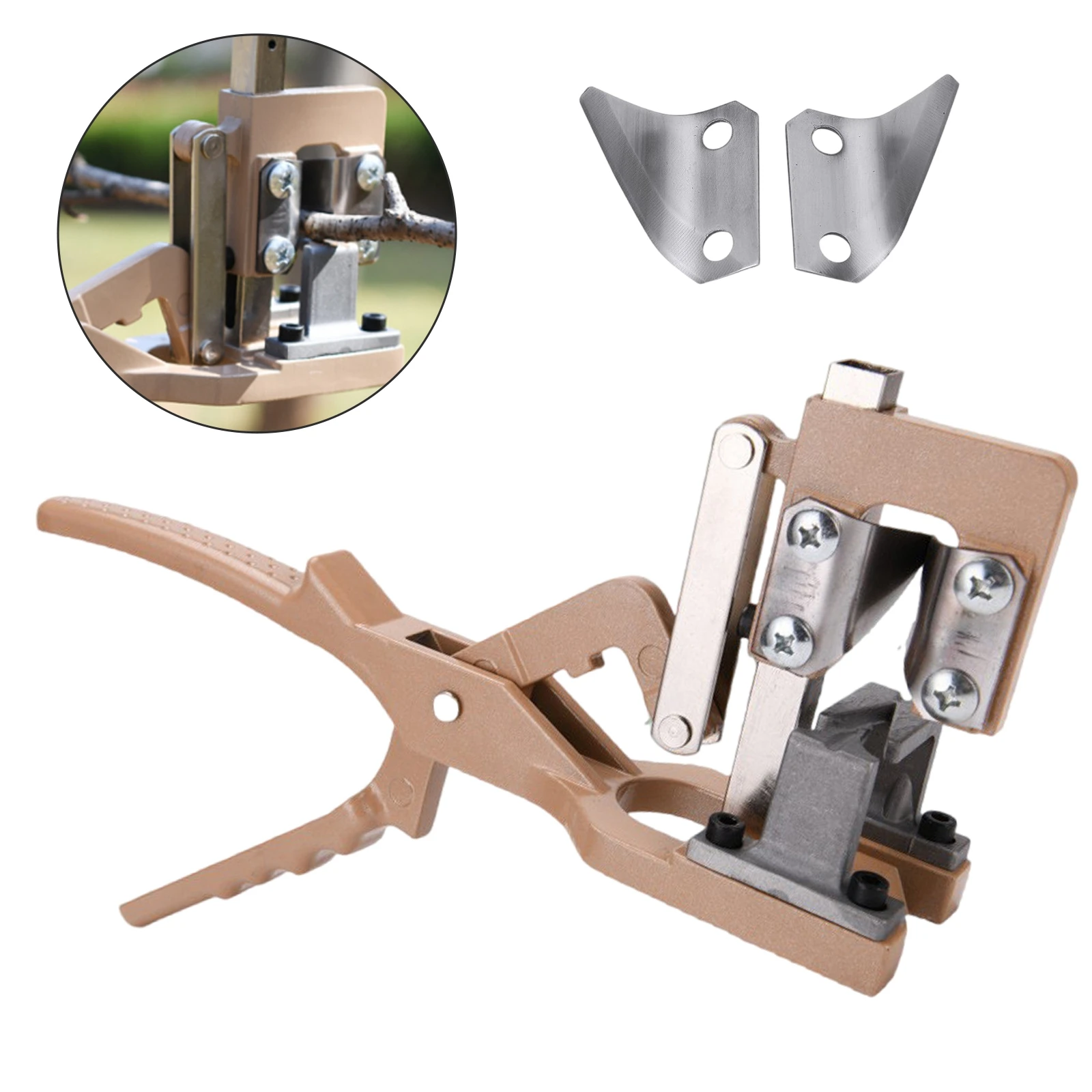 Stainless Steel Branch Cutter Large Grafting Tool Garden Pro Branch ...