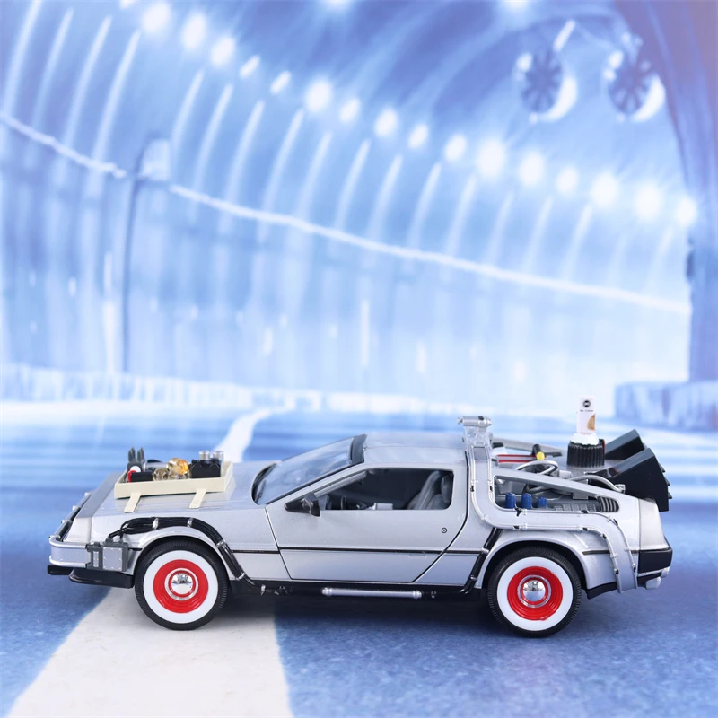 Delorean Time Machine Side View