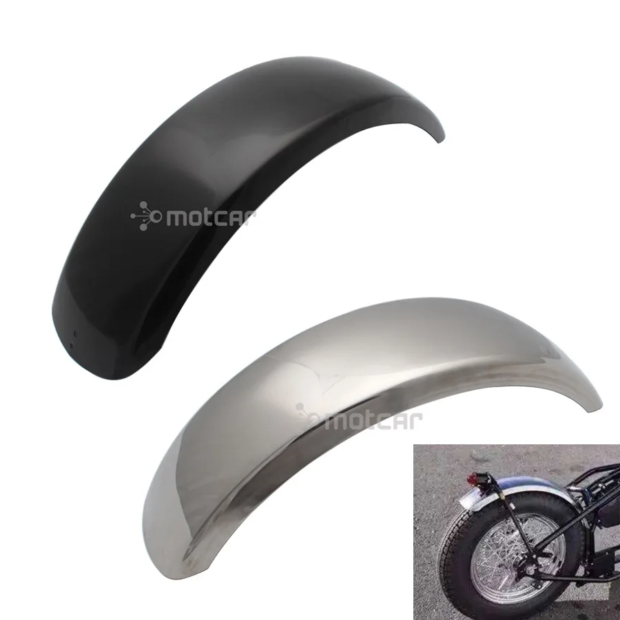 Plano-guardabarros-trasero-de-acero-inoxidable-para-motocicleta-15-6-cm ...