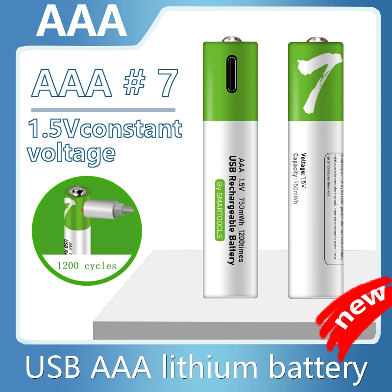 New-original-aaa-1-5v-750mAh-high-capacity-rechargeable-lithium-battery ...