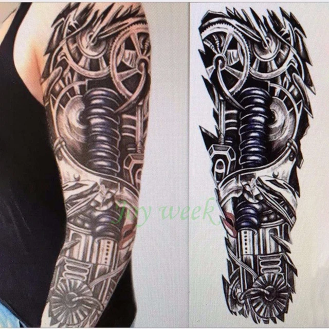 Cybernetic Arm Tattoo
