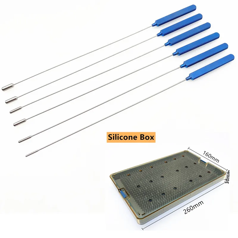 Stainless-steel-Vascular-Dilator-21cm-long-0-5mm-4-0mm-Titanium ...