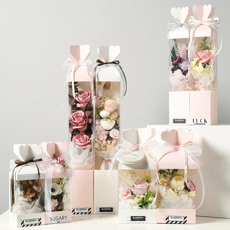 Flower-Packing-Boxes-Portable-Rose-Flower-Bouquet-Wrapping-Organizer ...