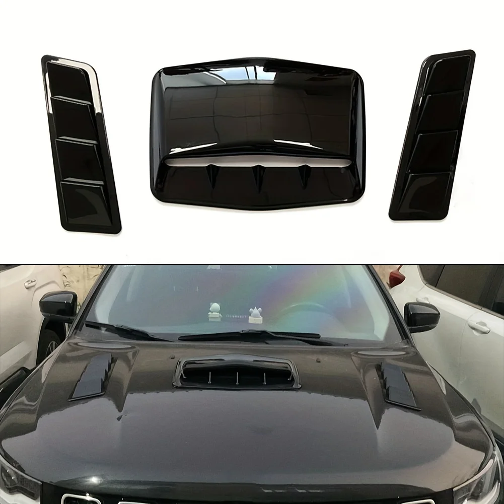 Car Truck Vents Cover Car Hood Hood +Side Vents Cover Universal Car ...