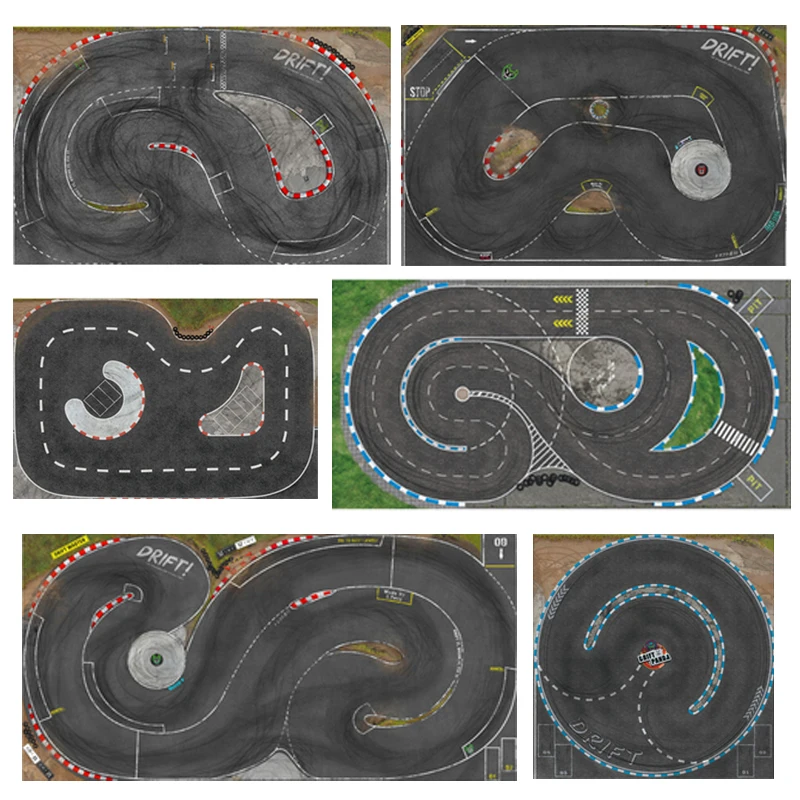 Pista-de-corrida-para-RC-Car-Simula-o-Race-Track-Runway-Racetrack-MINI ...