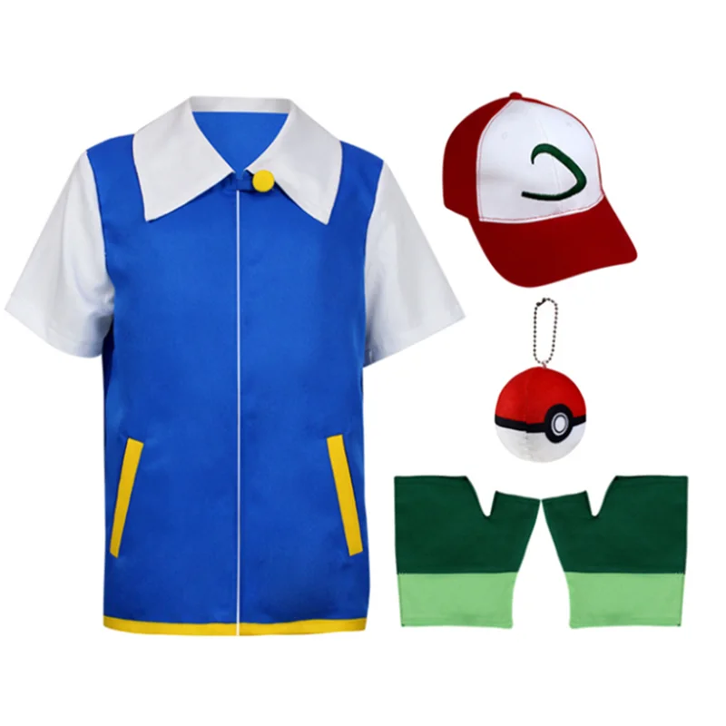 Disfraces de Cosplay de Anime Pokemonn para niños, ropa de Halloween ...