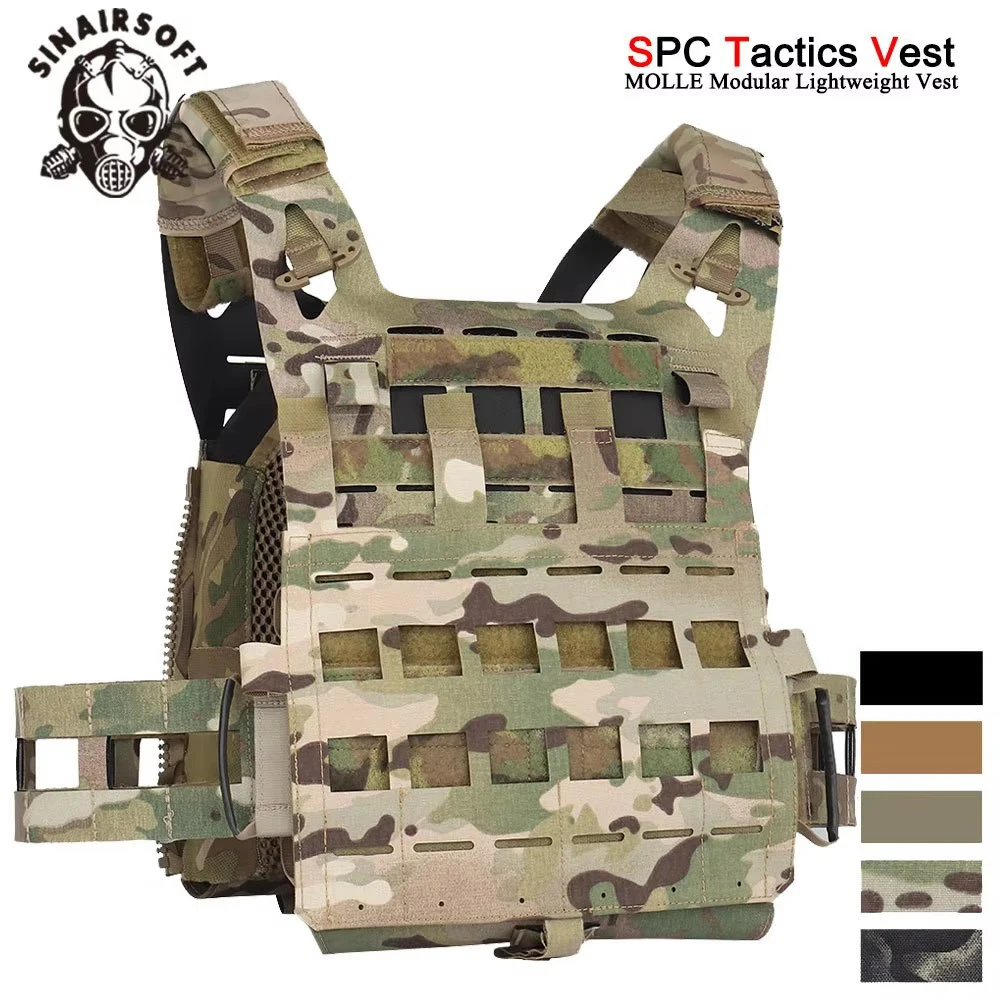 Modular-Tactical-SPC-Lightweight-Vest-SD-Plate-Carrier-Laser-Cut-MOLLE ...
