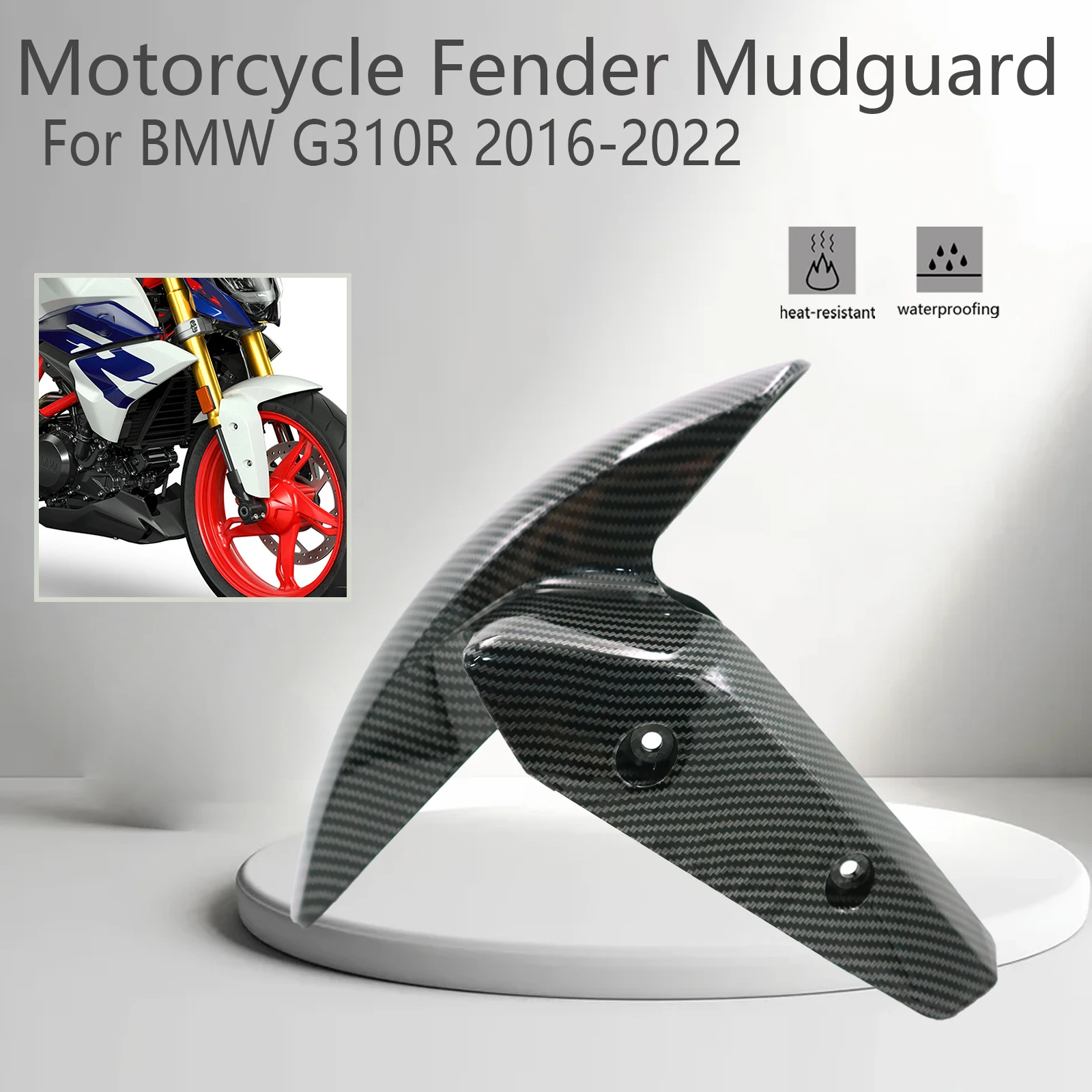Motorcycle Front Tire Fender Guard Hugger Fairing for BMW G 310 R 2016 ...