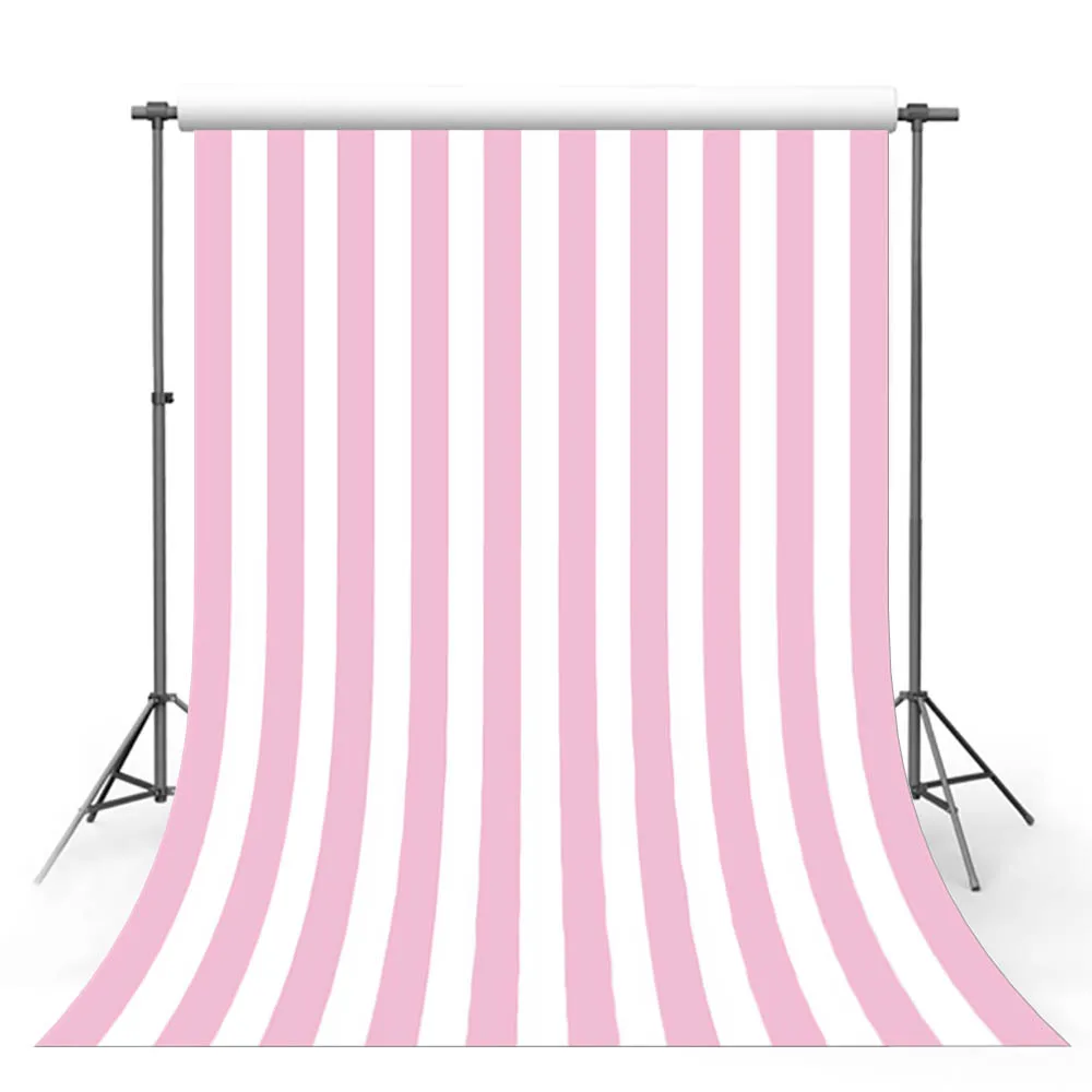 Pink And Black Striped Background