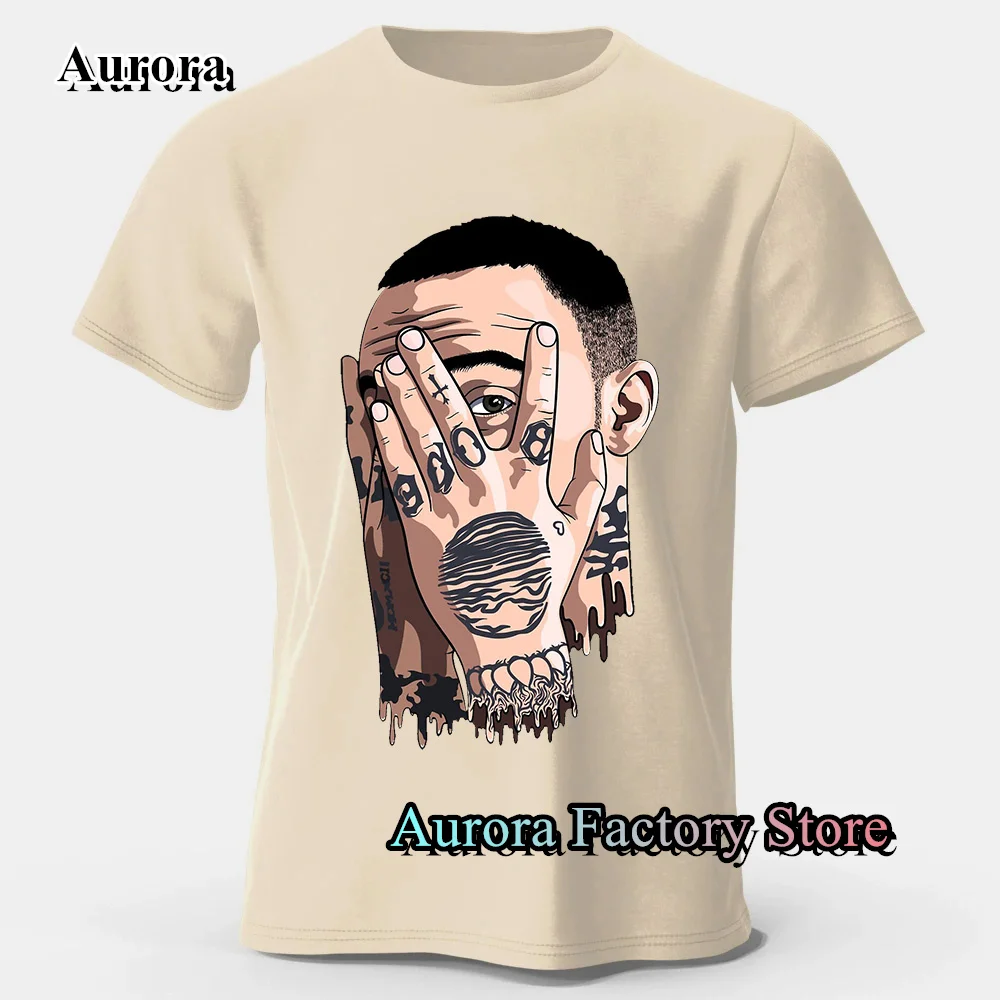 Rapper-Macc-Miller-T-Shirt-Summer-Men-Cotton-Tops-Tees-Male-Fashion ...