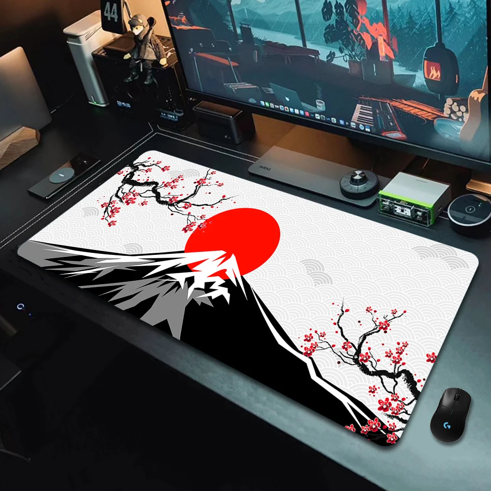 Japanese-Fuji-Large-Mousepad-Gamer-Sakura-PC-Gaming-XL-Mouse-Pad ...