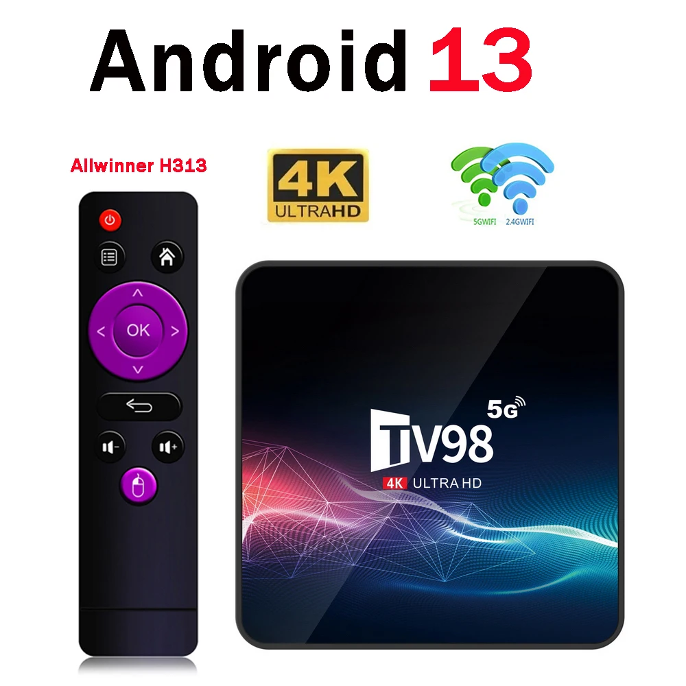 TV-Box-Android-13-TV98-H313-TV-Allwinner-H313-Quad-Core-ARM-Cortex-A53 ...