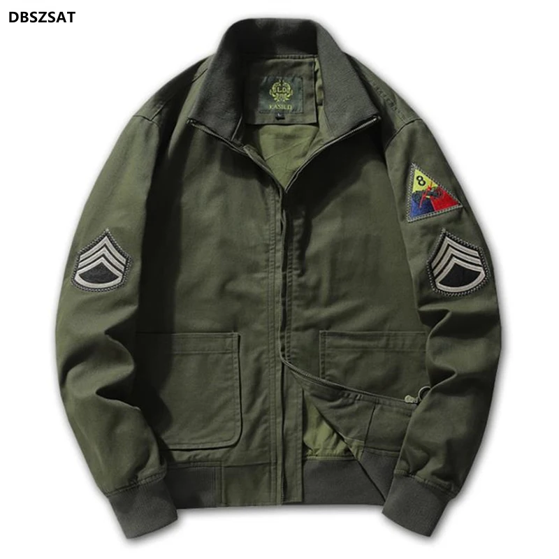 FURY-Chaqueta-militar-con-cuello-levantado-para-Hombre-Cazadora-Bomber ...