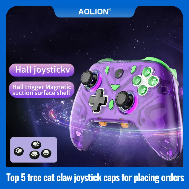 Aolion-Gamepad-Bluetooth-nirkabel-dengan-Dok-pengisian-daya-pengendali ...
