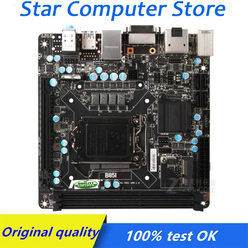 MINI ITX For Intel B85 For B85I omputer USB3.0 SATA3 PCI E3.0 ...