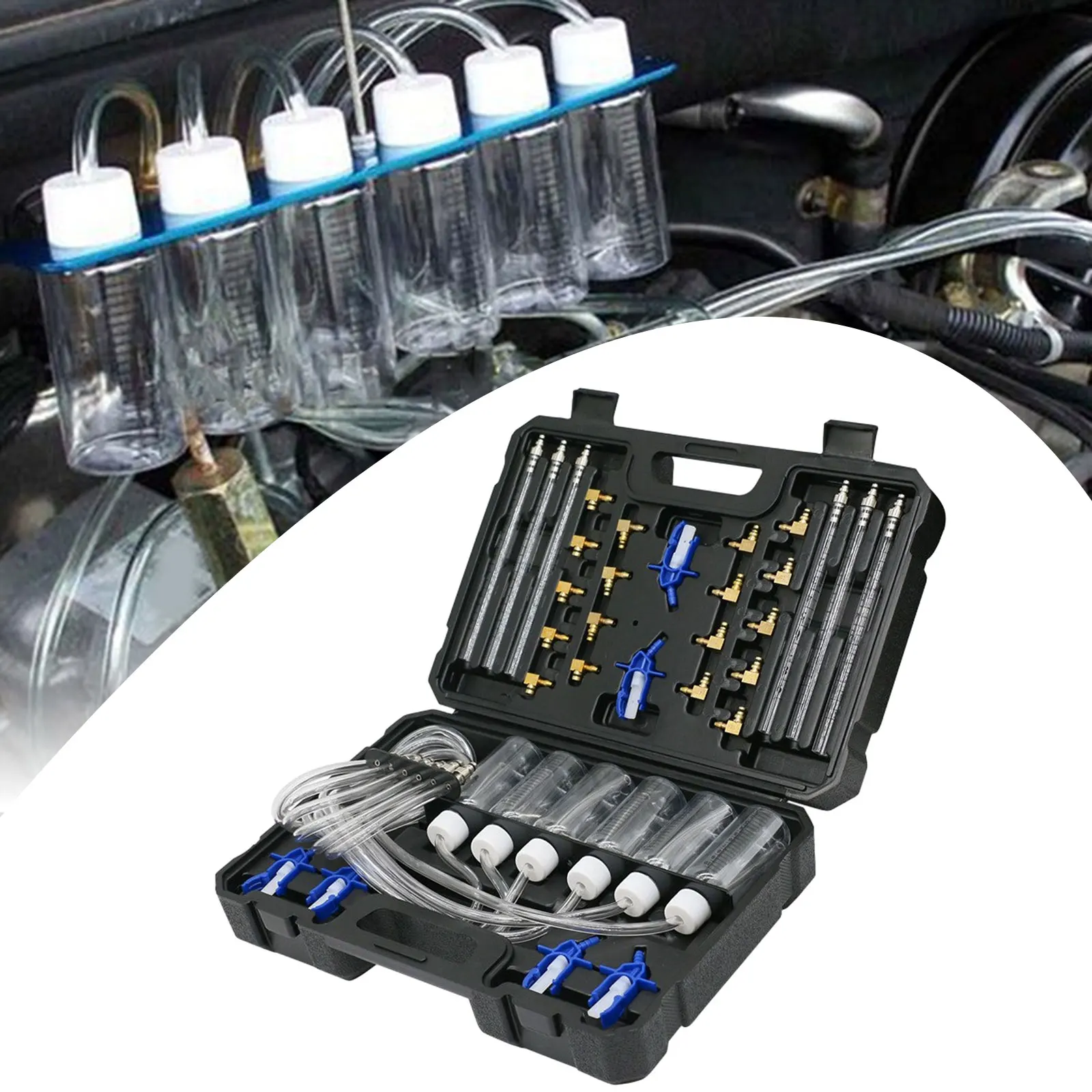 Diesel-Injector-Flow-Meter-Test-Set-Auto-Repair-Tools-for-Vehicle-Truck ...