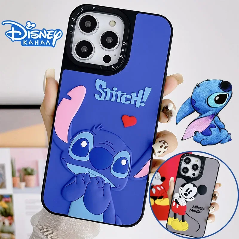 Funda-de-tel-fono-3D-de-Disney-Stitch-carcasa-de-silicona-antica-da ...