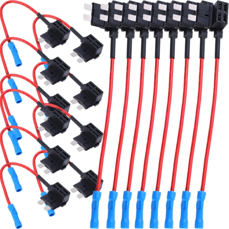 MINI SMALL MEDIUM Size 32V Car Fuse Holder Add-a-circuit TAP Adapter ...