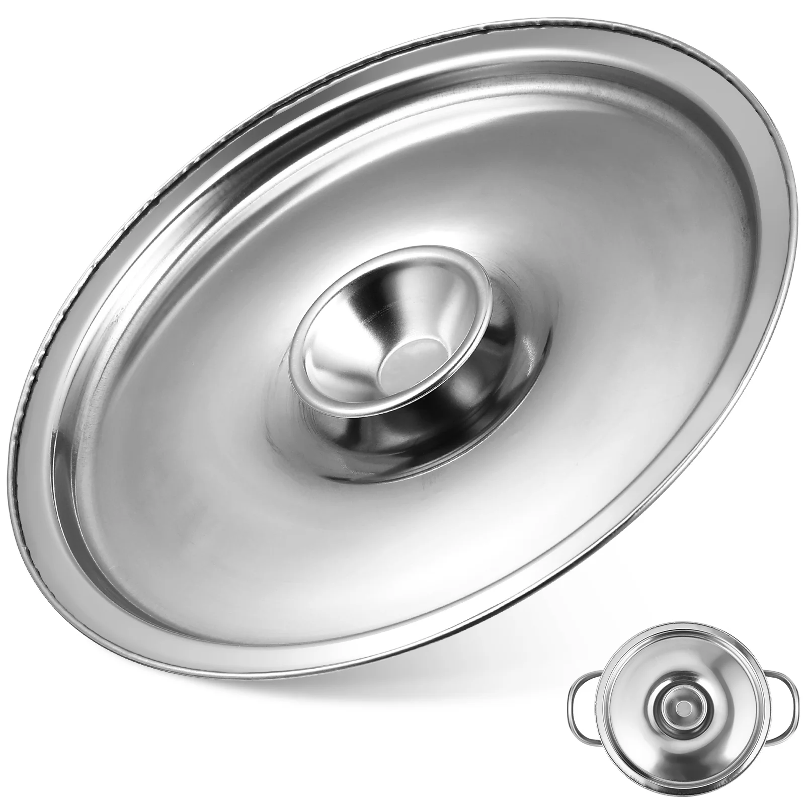 Stainless-Steel-Pot-Lid-Small-Pan-Lid-Saucepan-Cover-Seasoning-Pot ...