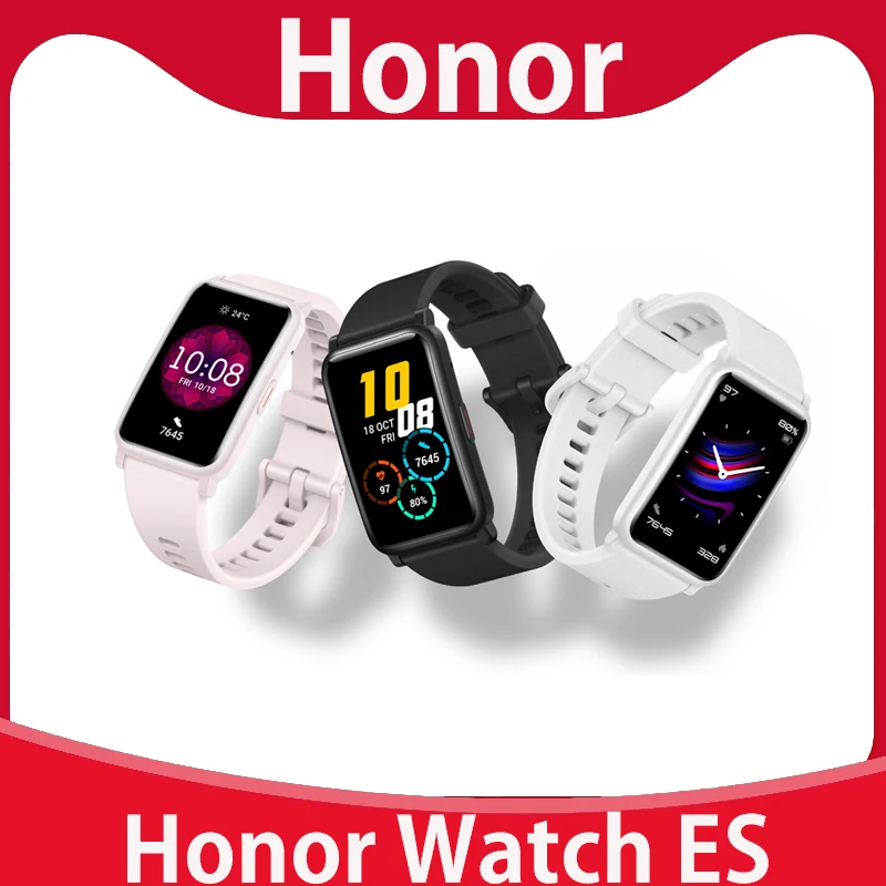 HONOR-Watch-ES-1-64-AMOLED-Touch-Screen-Heart-Rate-Blood-Oxygen-Monitor ...