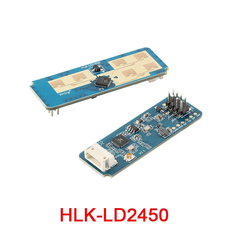 2pcs 24G HLK-LD2450 Wave Human Distance Speed Tracking Detection Sensor ...