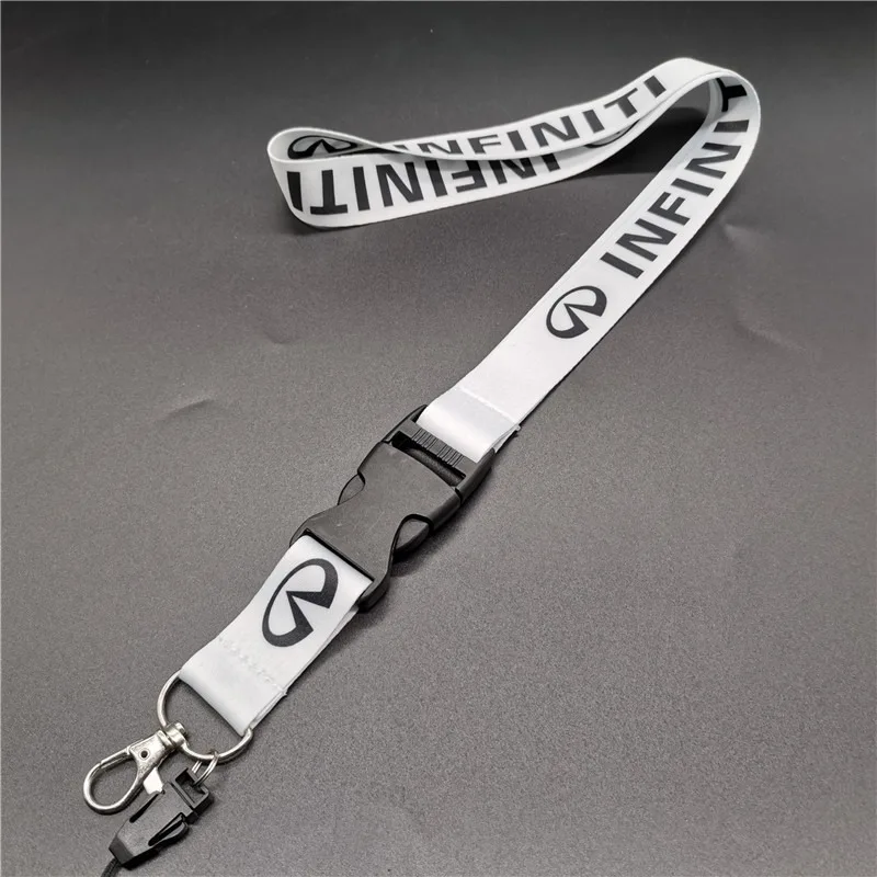 Fashion Neck Lanyard Keychain Work Card Key Chain Nylon Phone Hanging ...