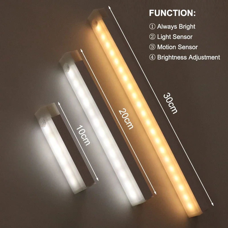 Motion-Sensor-Light-Wireless-LED-Night-Lights-Bedroom-Decor-Light ...