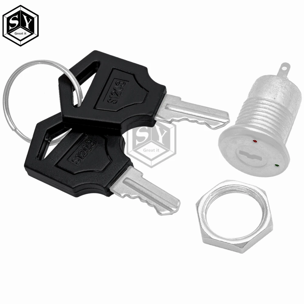 1Pcs-12mm-Stainless-Steel-Electronic-Key-Switch-ON-OFF-Lock-Switch ...