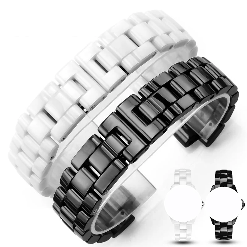 For-J12-ceramics-wristband-high-quality-women-s-men-s-watch-strap ...