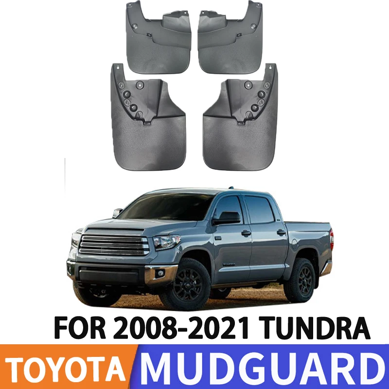 For 2008-2021 Toyota TUNDRA Car Tire Fenders Splash Guard Front and ...