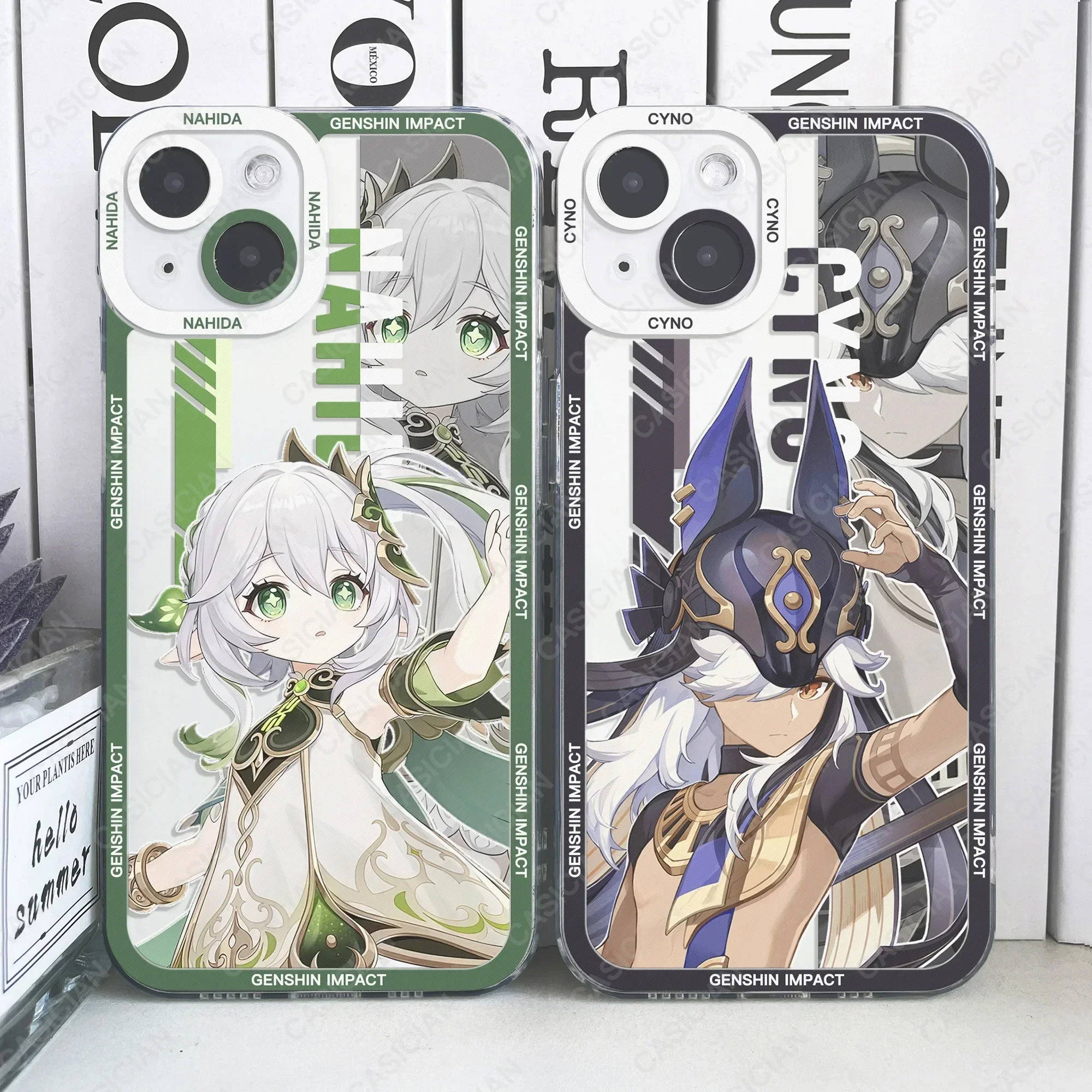 Genshin-Impact-Yelan-Yoimiya-Cyno-Candace-Nilou-Nahida-Layla-Phone-Case ...