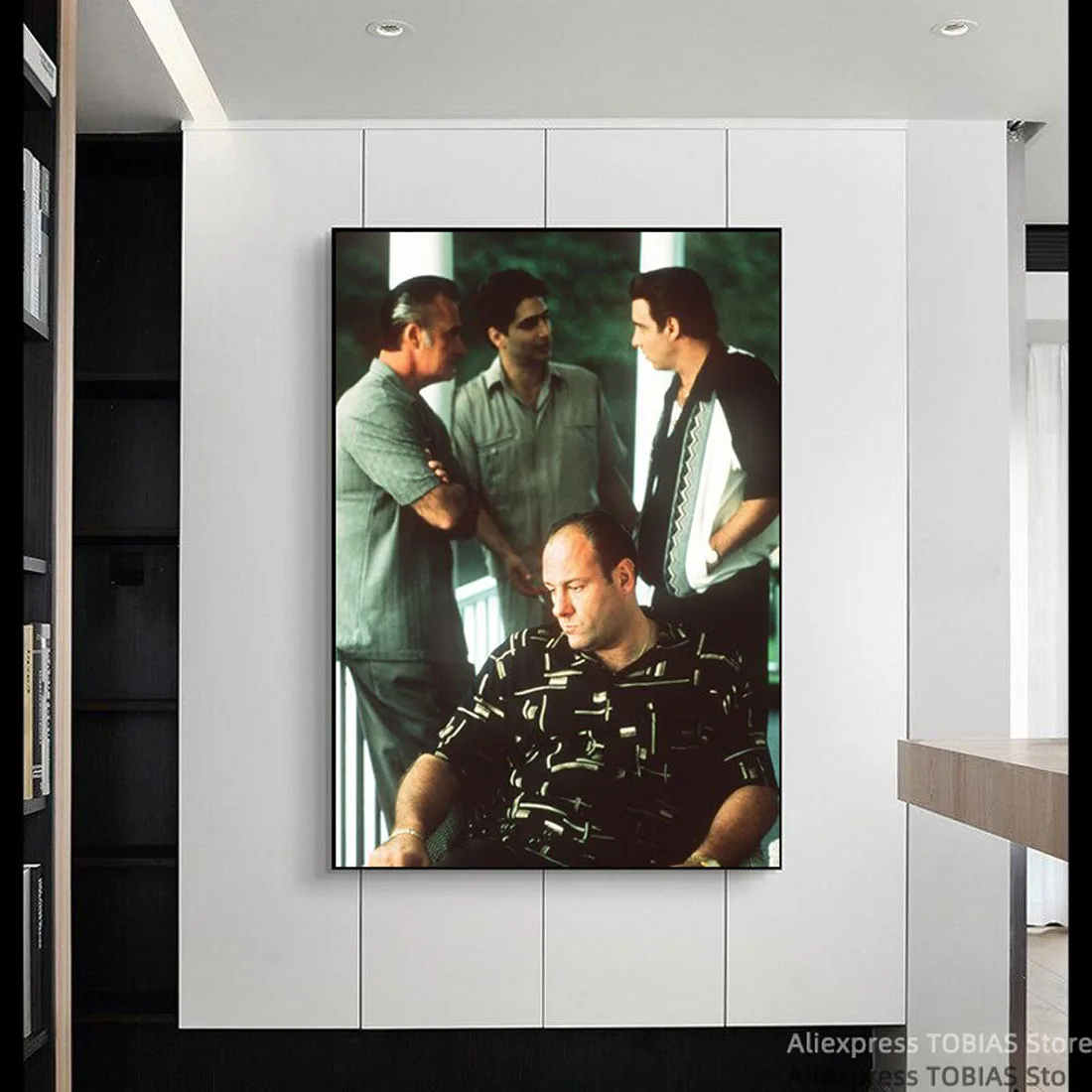 James Gandolfini Sopranos Poster