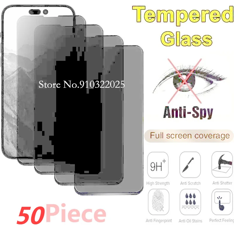 50-pcs-Full-Cover-Anti-Spy-Screen-Protector-For-iPhone-14-11-12-13-PRO ...