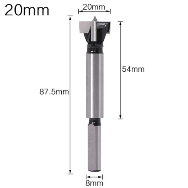3 Hüvelykes Forstner Bit Fúróbitek Háromszög Alakú Szárakkal 12 Mm, 15 ...