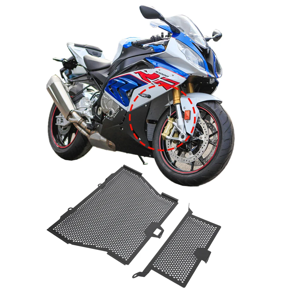 Radiator-Grille-Guards-Cover-For-BMW-S1000RR-S1000R-S1000XR-Oil-Cooler ...