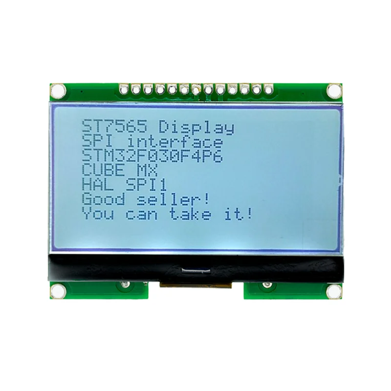 ST7565R SPI 인터페이스, 12864 LCD 모듈, COG 도트 매트릭스 화면, 중국어 글꼴, 12864 06D| | - AliExpress