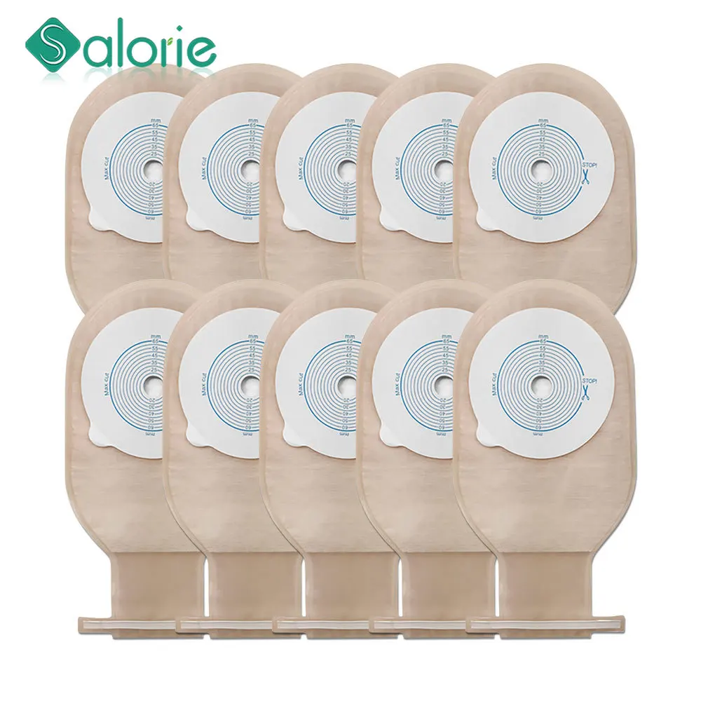 10-20pcs-Ostomy-Bags-Colostomy-Bags-Drainable-Adult-Stoma-Pouches-Tie ...