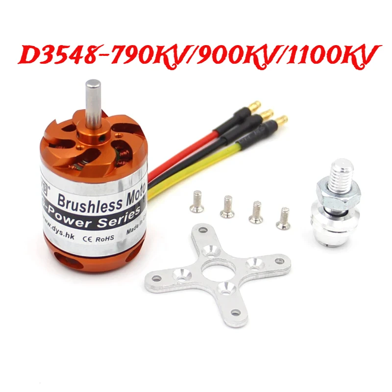 DYS-D3548-3548-790KV-900KV-1100KV-Brushless-Motor-3-5S-Lipo-5mm-Shaft ...