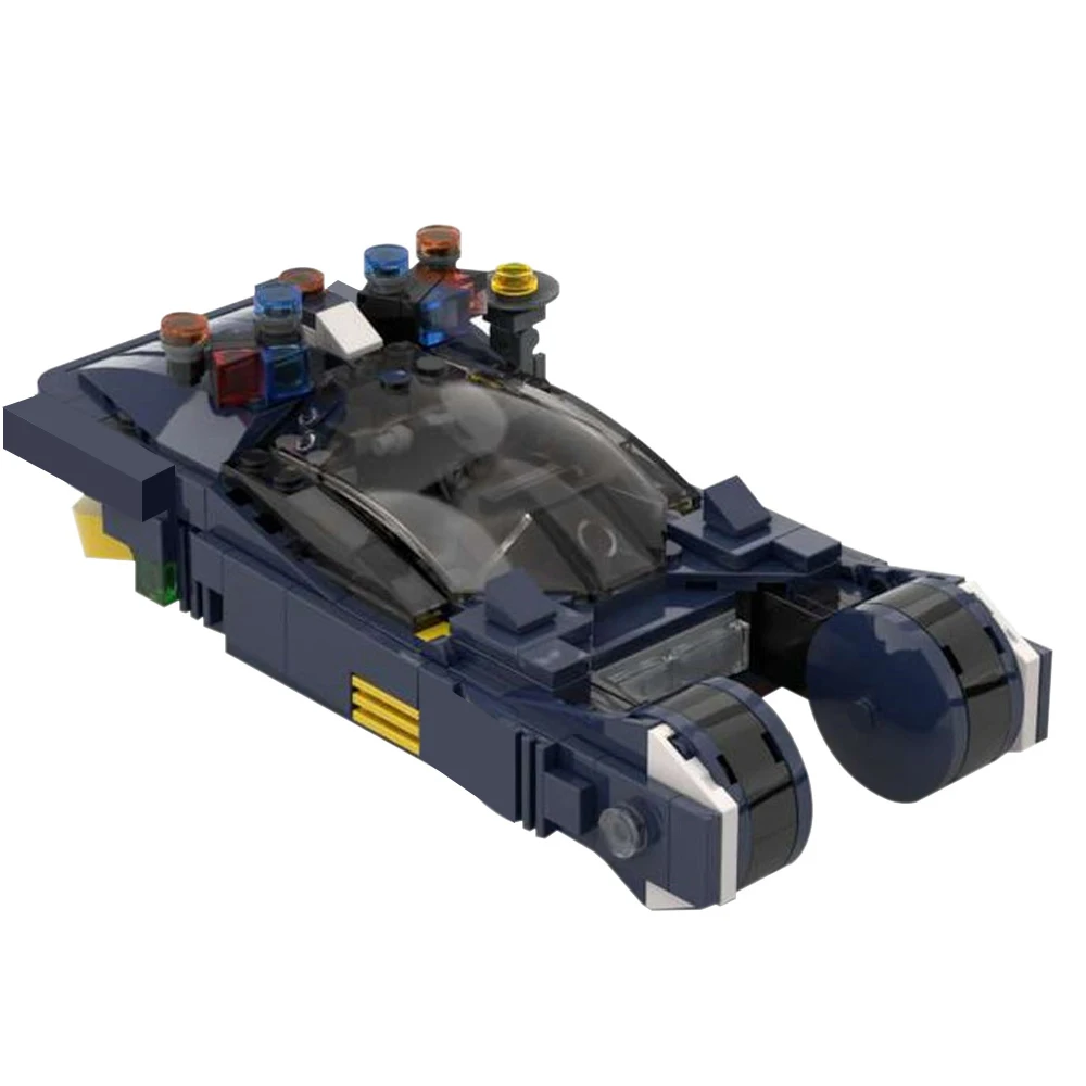 Blade Runner 1982 MOC Building Blocks, Cyberpunk Spinner Car with Neon ...