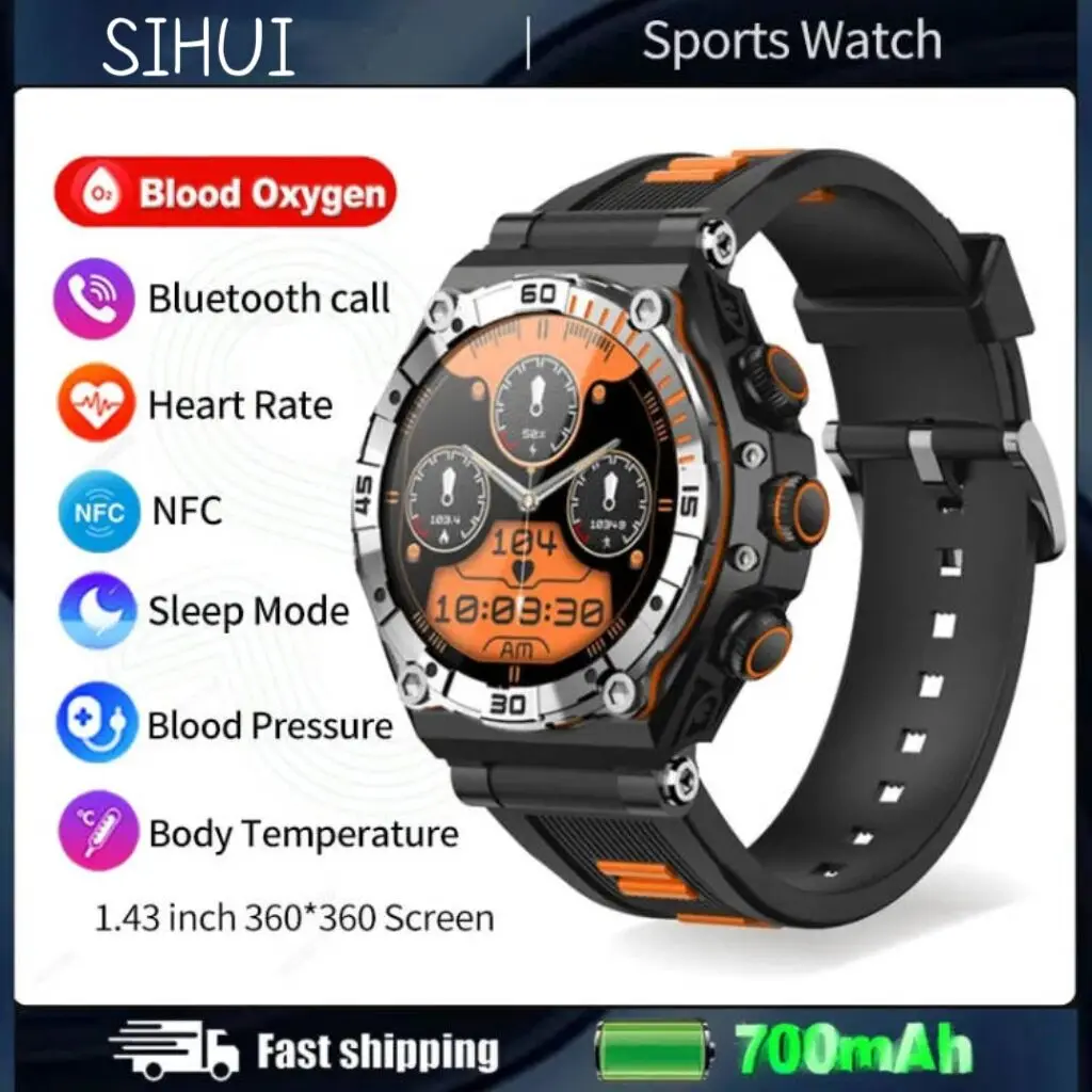 2023-New-Bluetooth-Call-Smart-Watch-Men-AMOLED-1-43-Inch-HD-Screen ...