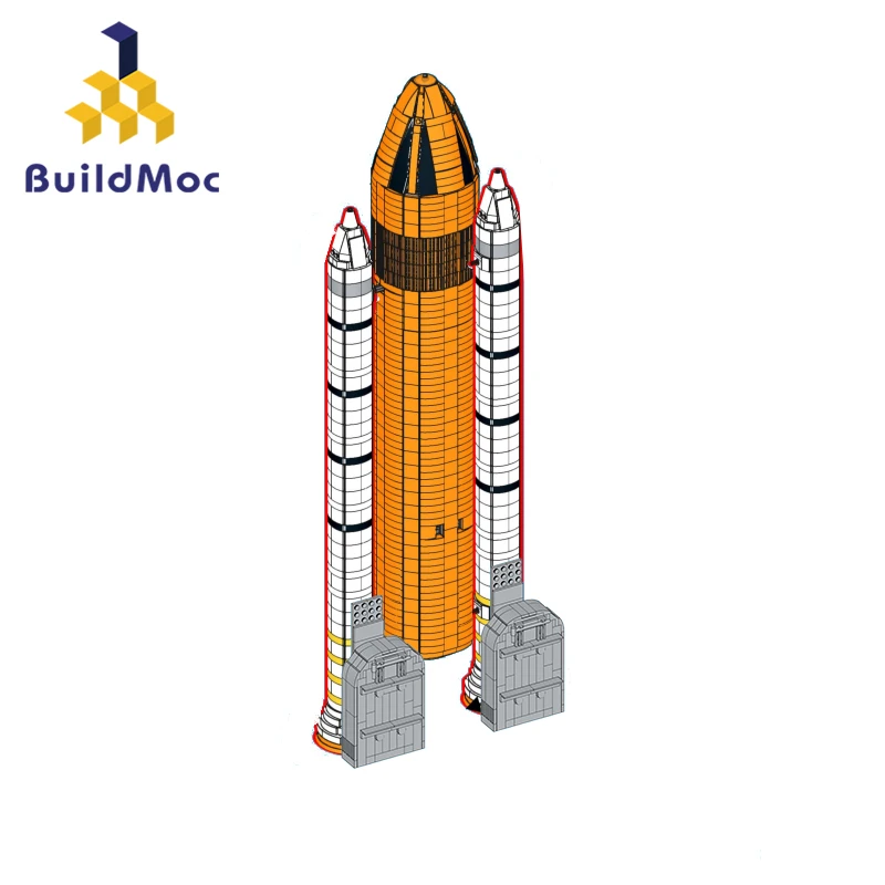 Brick Shuttle Booster | Space Shuttle Booster | Aircraft Booster ...