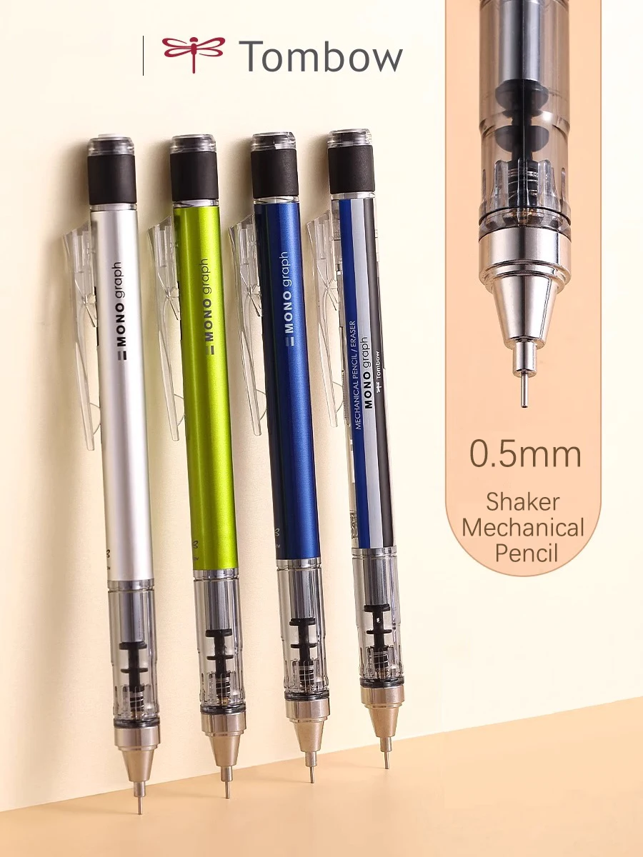 Tombow-Monograph-Mechanical-Pencils-0-5mm-Shaker-Mechanical-Pencil-with ...
