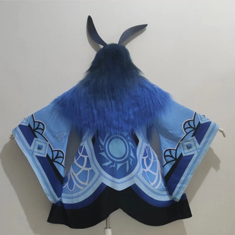Genshin Impact Cosplay Ice Attribute Abyss Mage Costume Custom Cos Suit ...