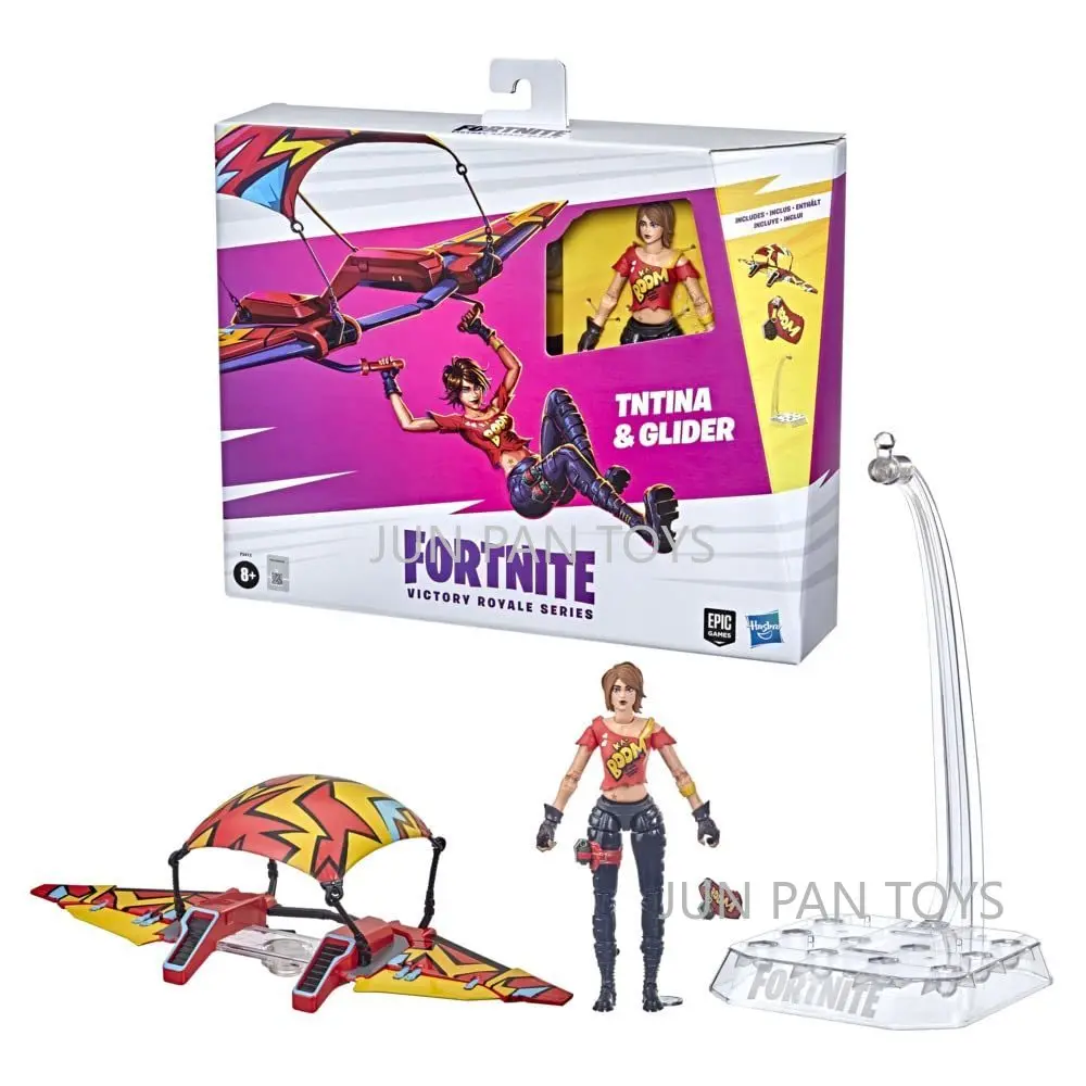 Figuras de acción de Fortnite Victory Royale Series TNTina y Glider ...
