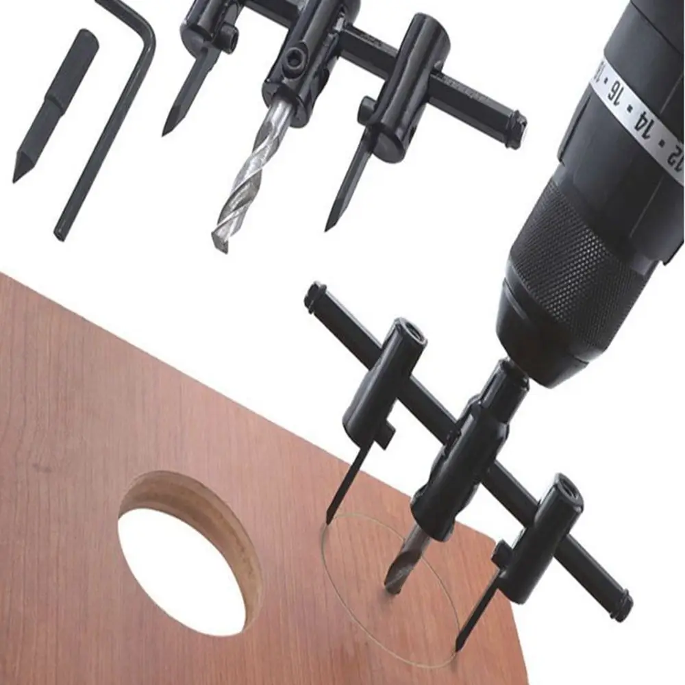 DIY-Tool-Metal-Wood-Circle-Hole-Saw-Drill-Bit-Cutter-Kit-40-300mm ...