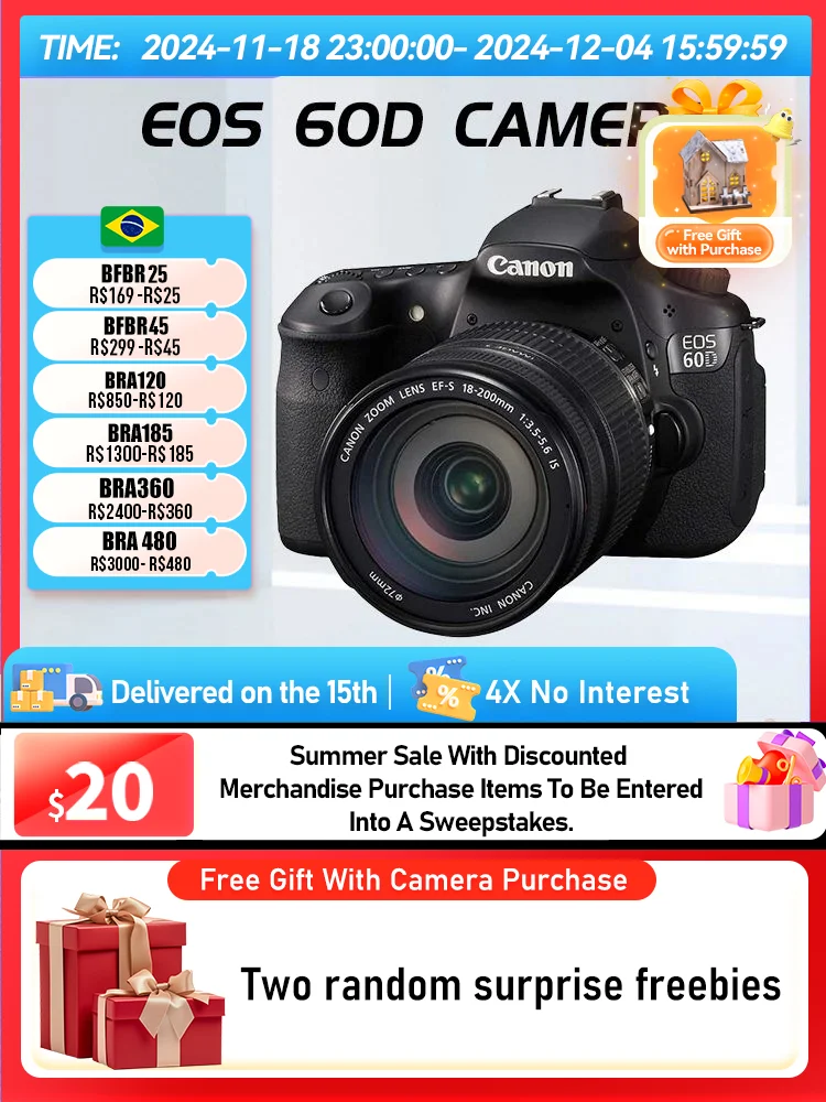 Canon-EOS-Digital-SLR-C-mera-Compacta-Fotografia-Profissional-60D-70D ...