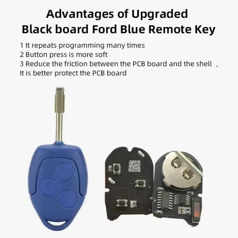 For-Ford-Transit-ford-Transit-2006-to-2013-year-433MHz-4D63-Blue-Remote ...