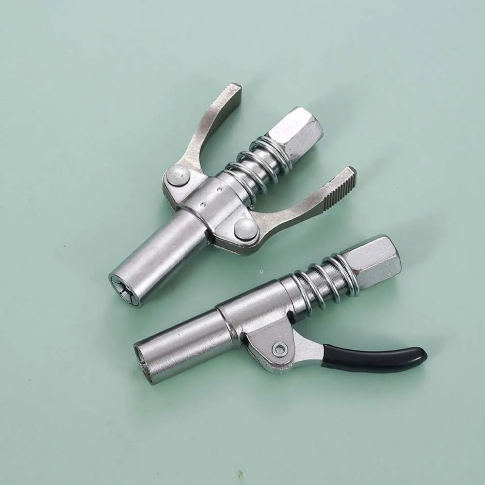 Right Angle Grease Coupler High Pressure Grease Gun Coupler With Double ...