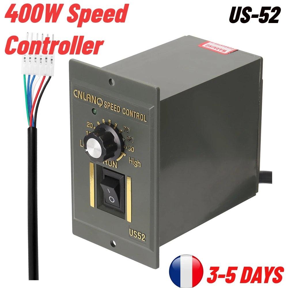 US-52-Speed-Controller-400W-AC220V-ABS-Speed-Controller-Motor-Speeds ...